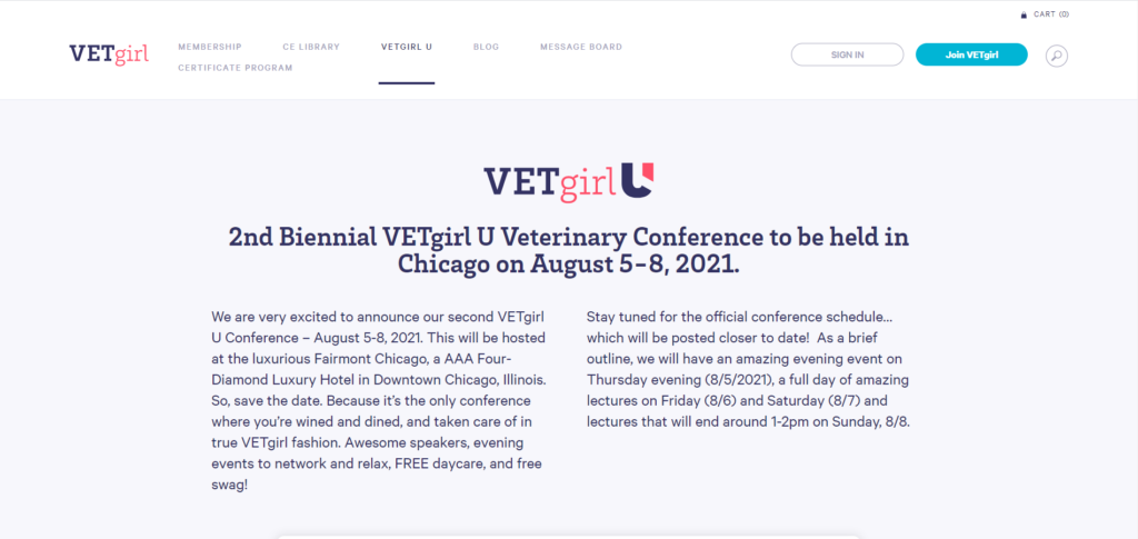 Best Veterinary Conferences for 2021