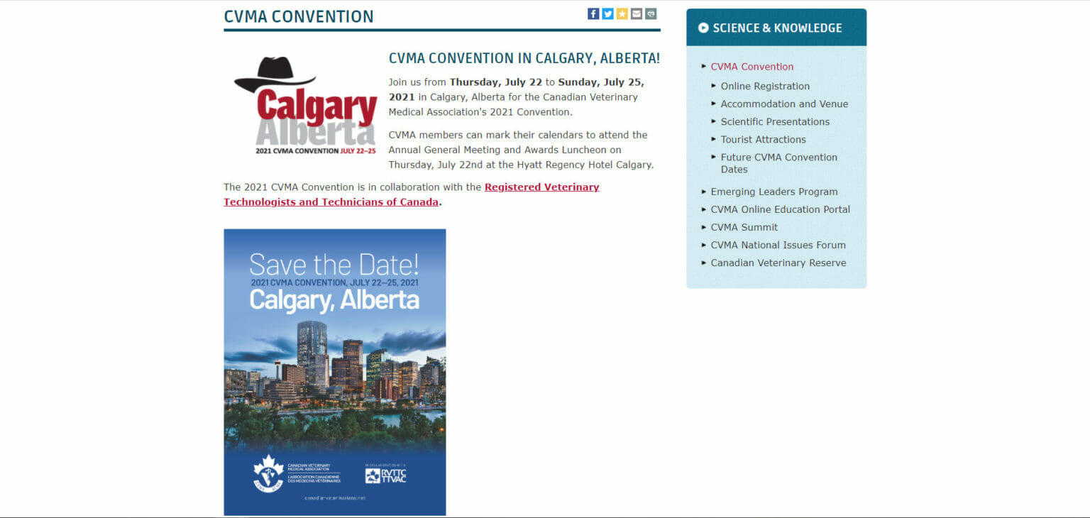 Best Veterinary Conferences for 2021