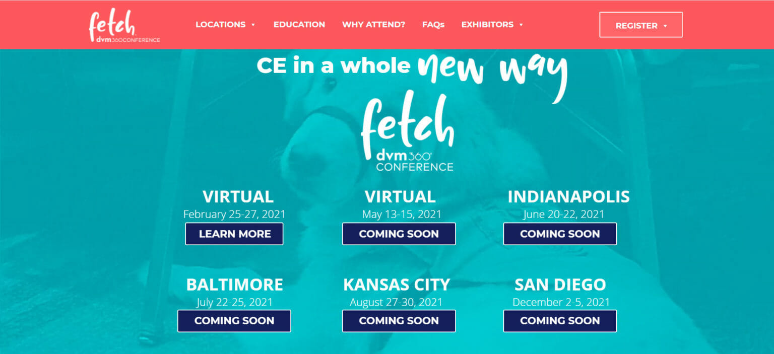 Best Veterinary Conferences for 2021